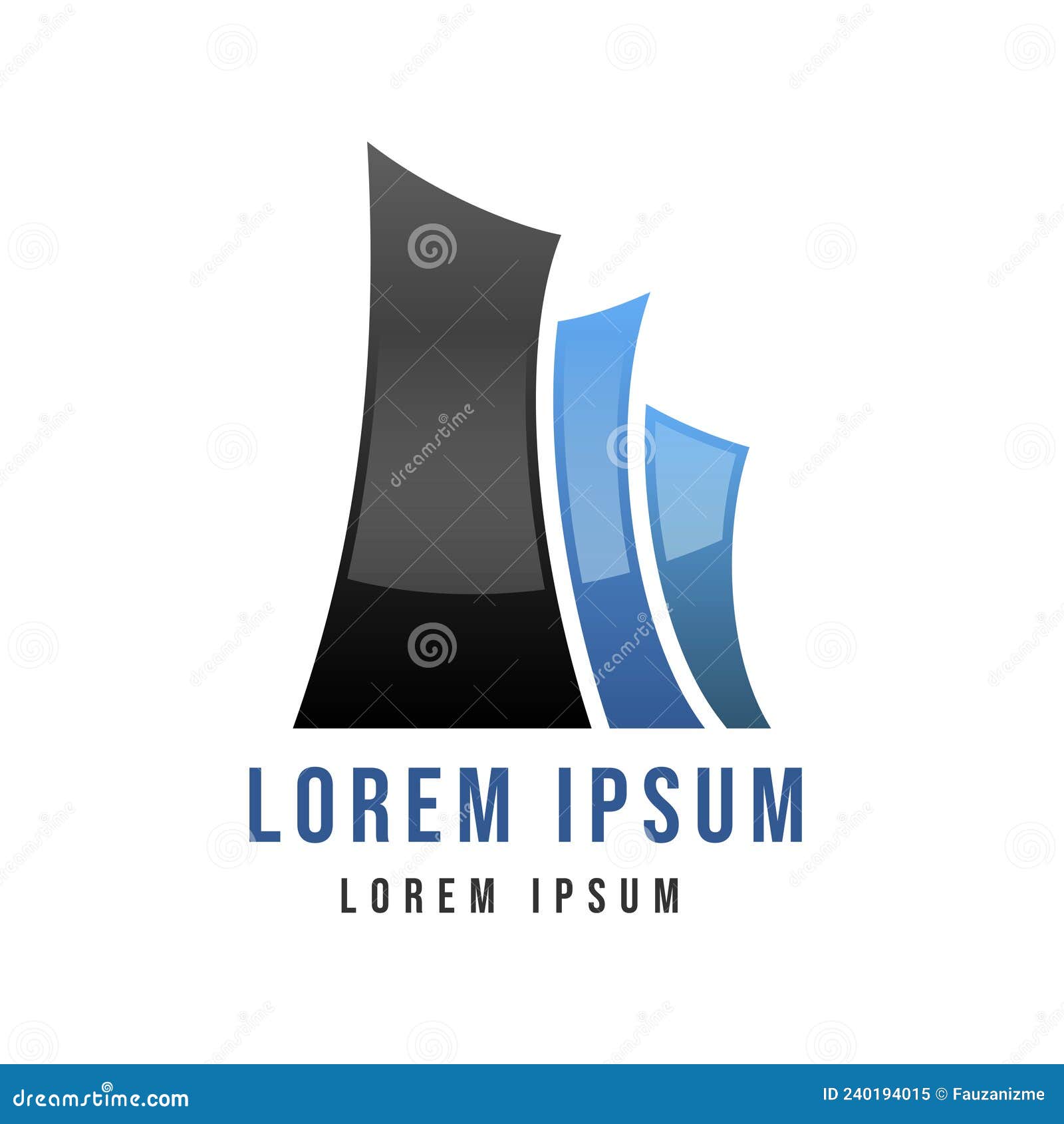 Modern Real Estate Logo Template Stock Vector - Illustration of ...