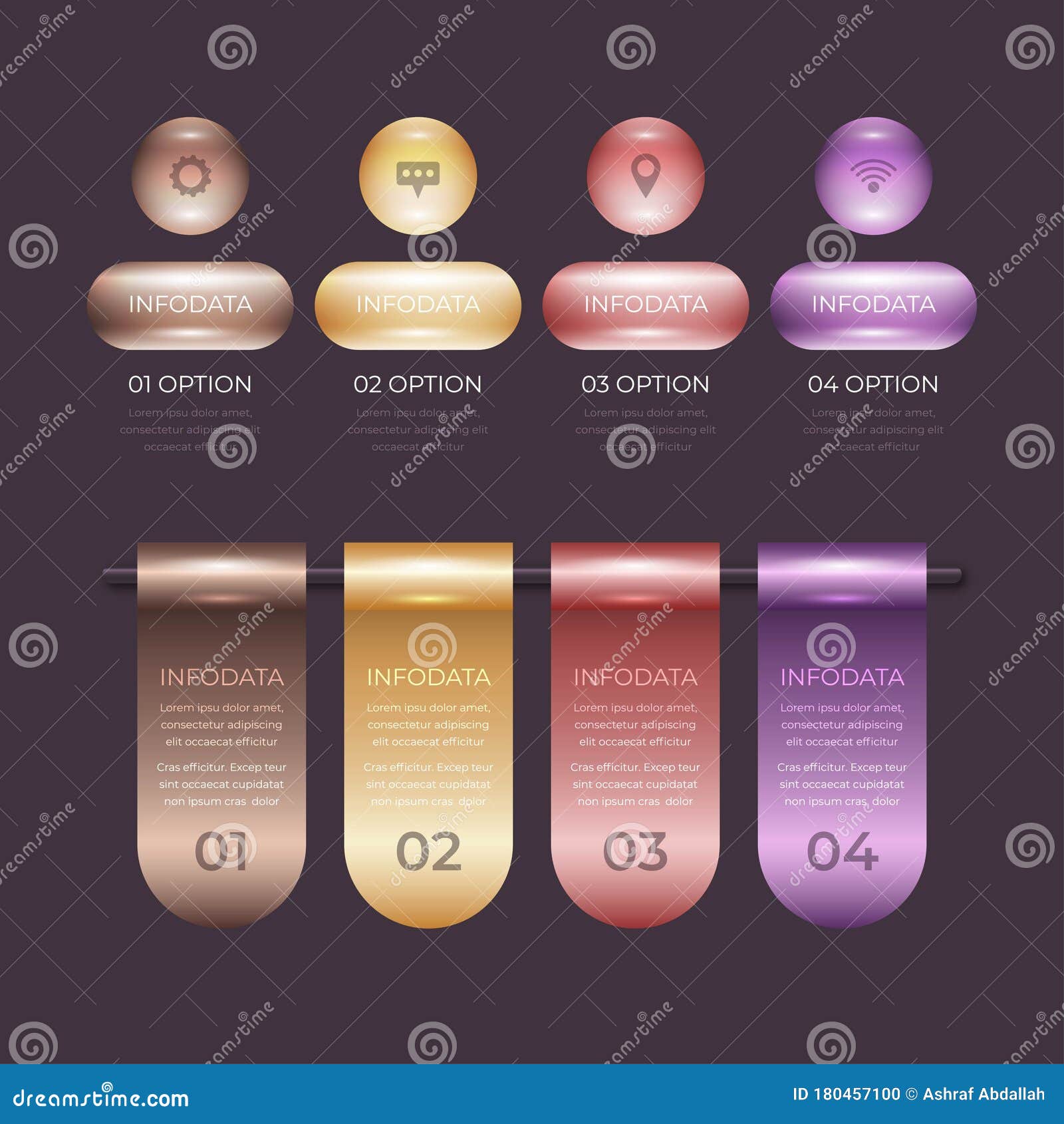 Creative Steps Collection Colorful Business Infographic Template, Can ...
