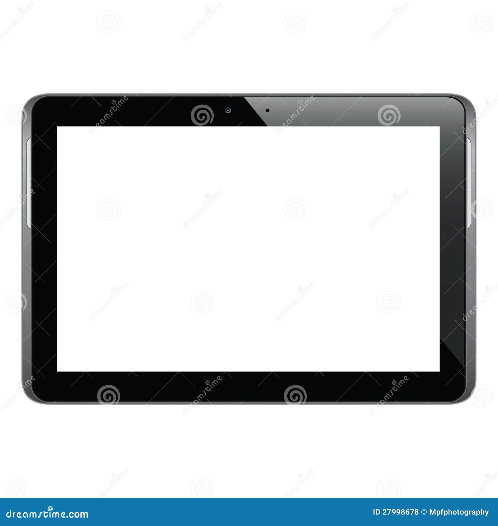 Modern and Realistic Tablet Vector Eps10 Stock Vector - Illustration of ...