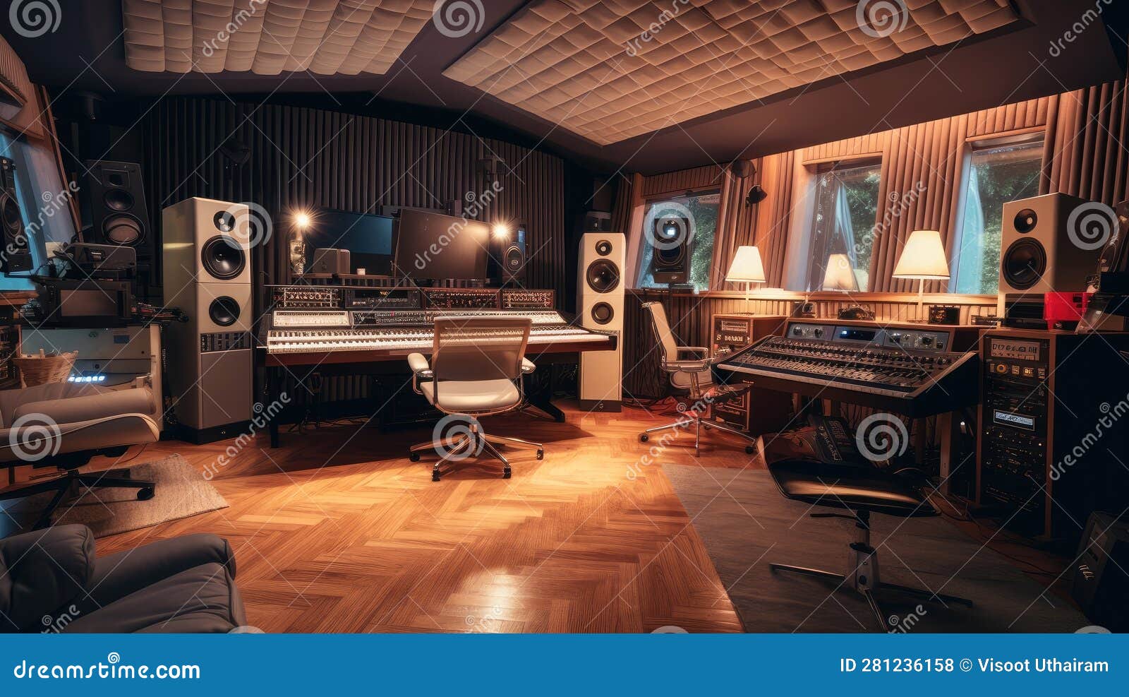 Modern Recording Studio, Music Recording Studio Interior Design, Song ...