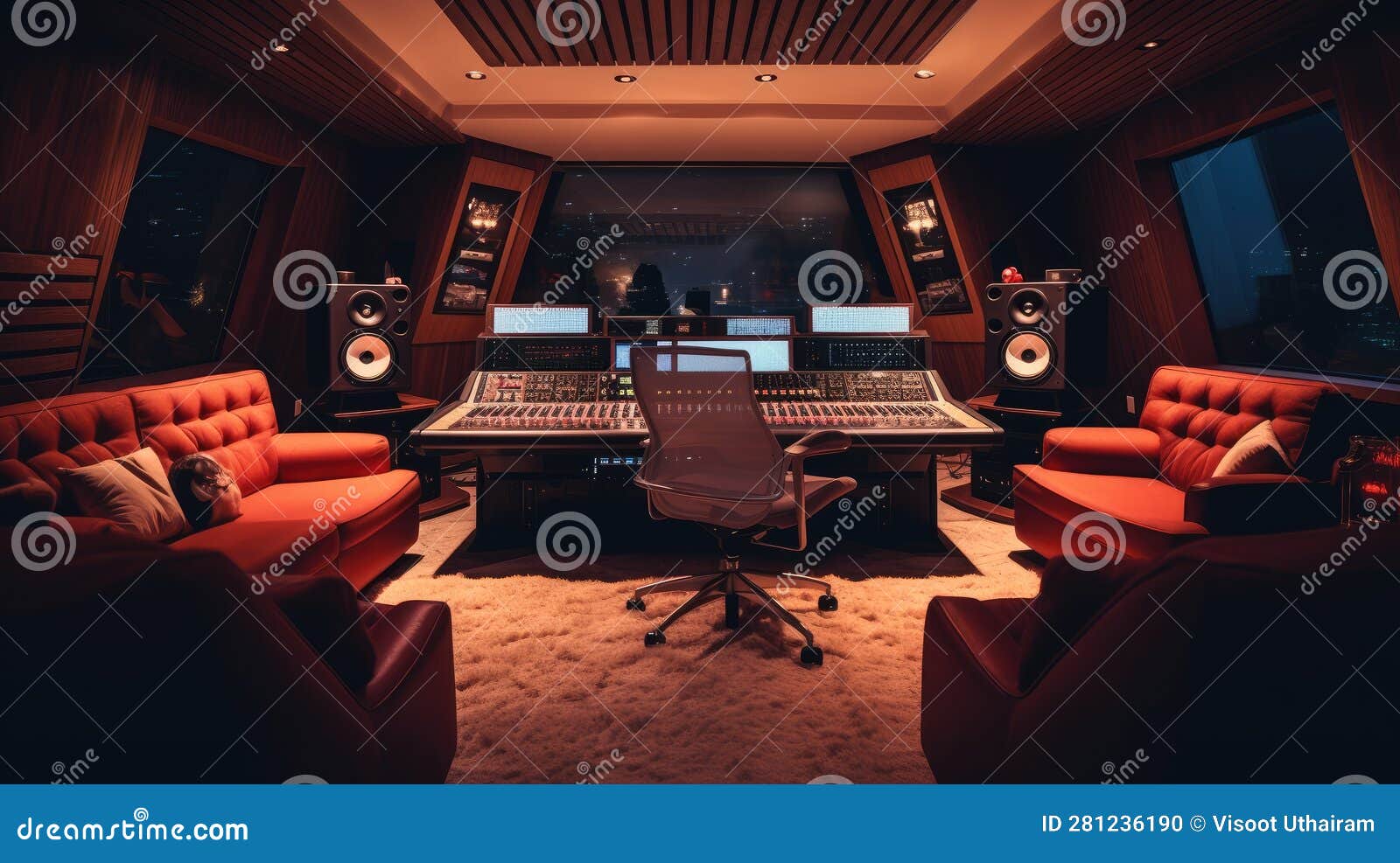 Modern Recording Studio, Music Recording Studio Interior Design, Song ...