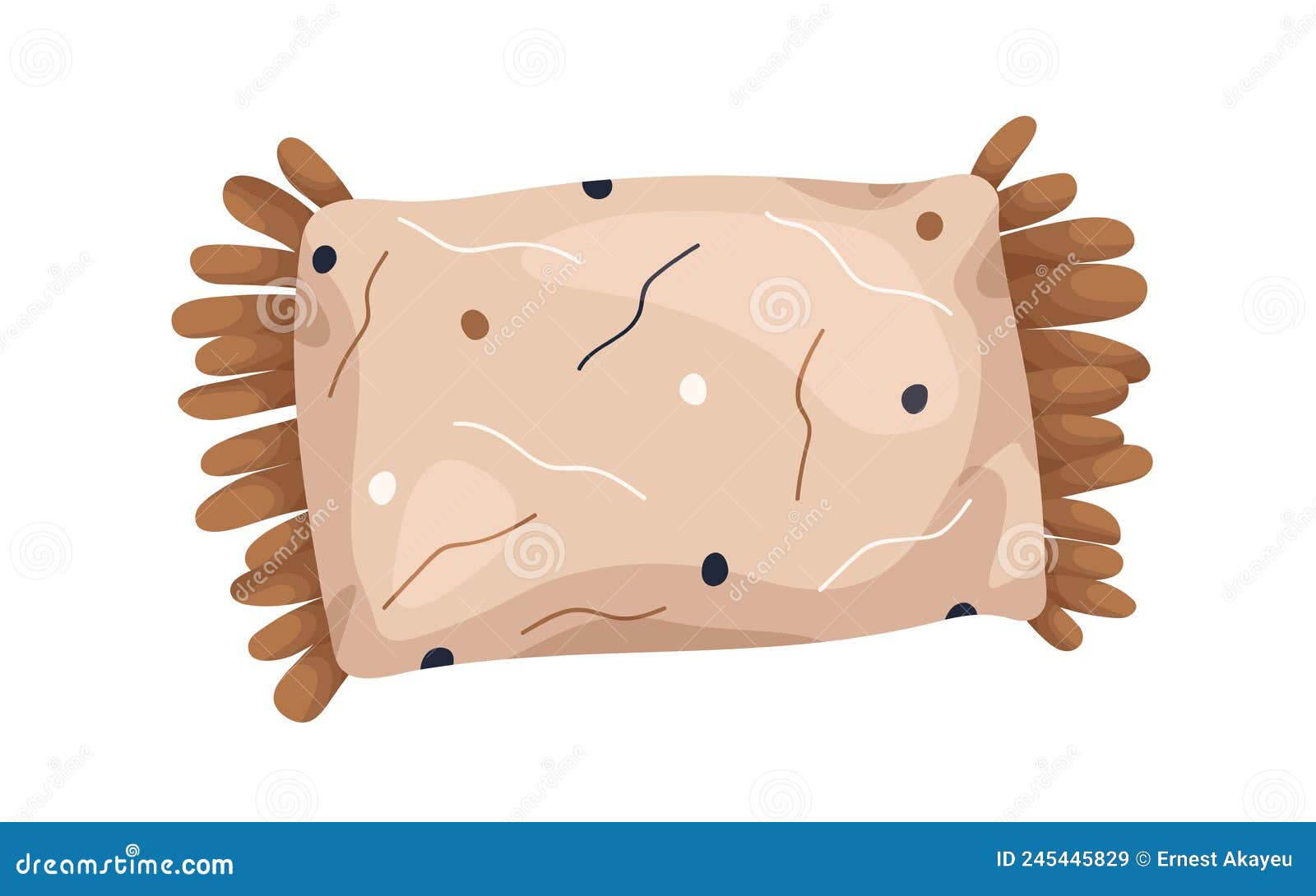 Decorative Rectangular Framework For Label, Certificate, Card Vector ...