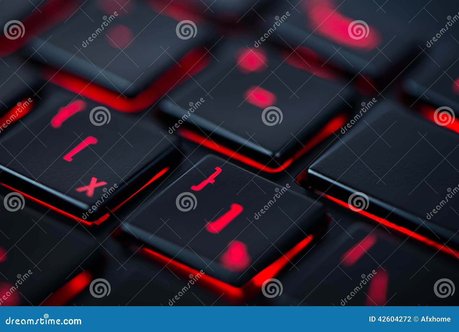 Backlit Keyboard Illuminates Letters And Symbols Light Underneath Keys ...