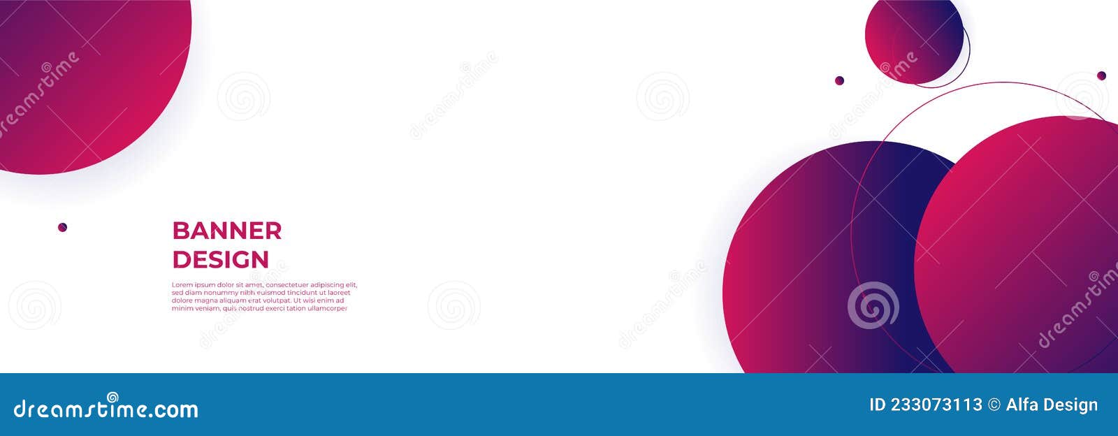 Modern Red Banner Background. Vector Abstract Graphic Design Banner ...