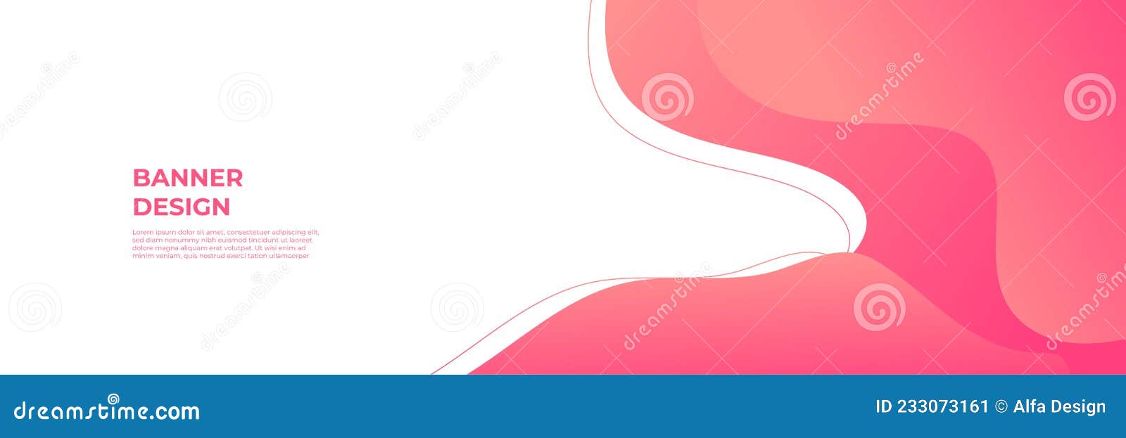 Modern Red Banner Background. Vector Abstract Graphic Design Banner ...