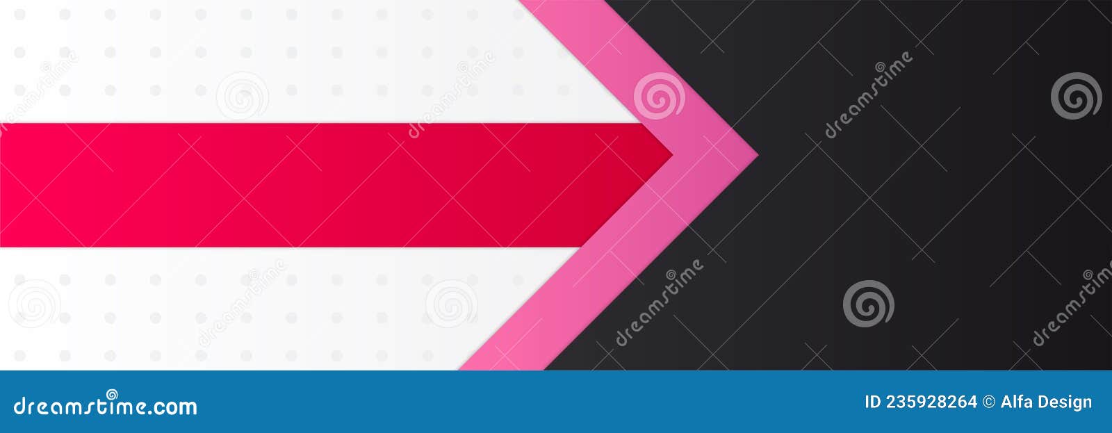 Modern Red Banner Background. Vector Abstract Graphic Design Banner ...