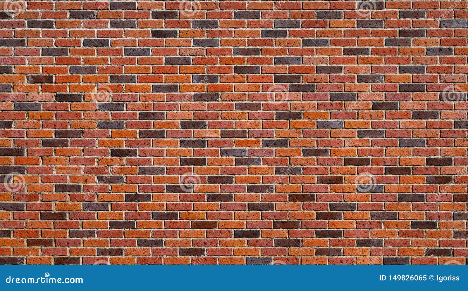 Modern Red Brickwork in Retro Style Stock Image - Image of room, brown ...