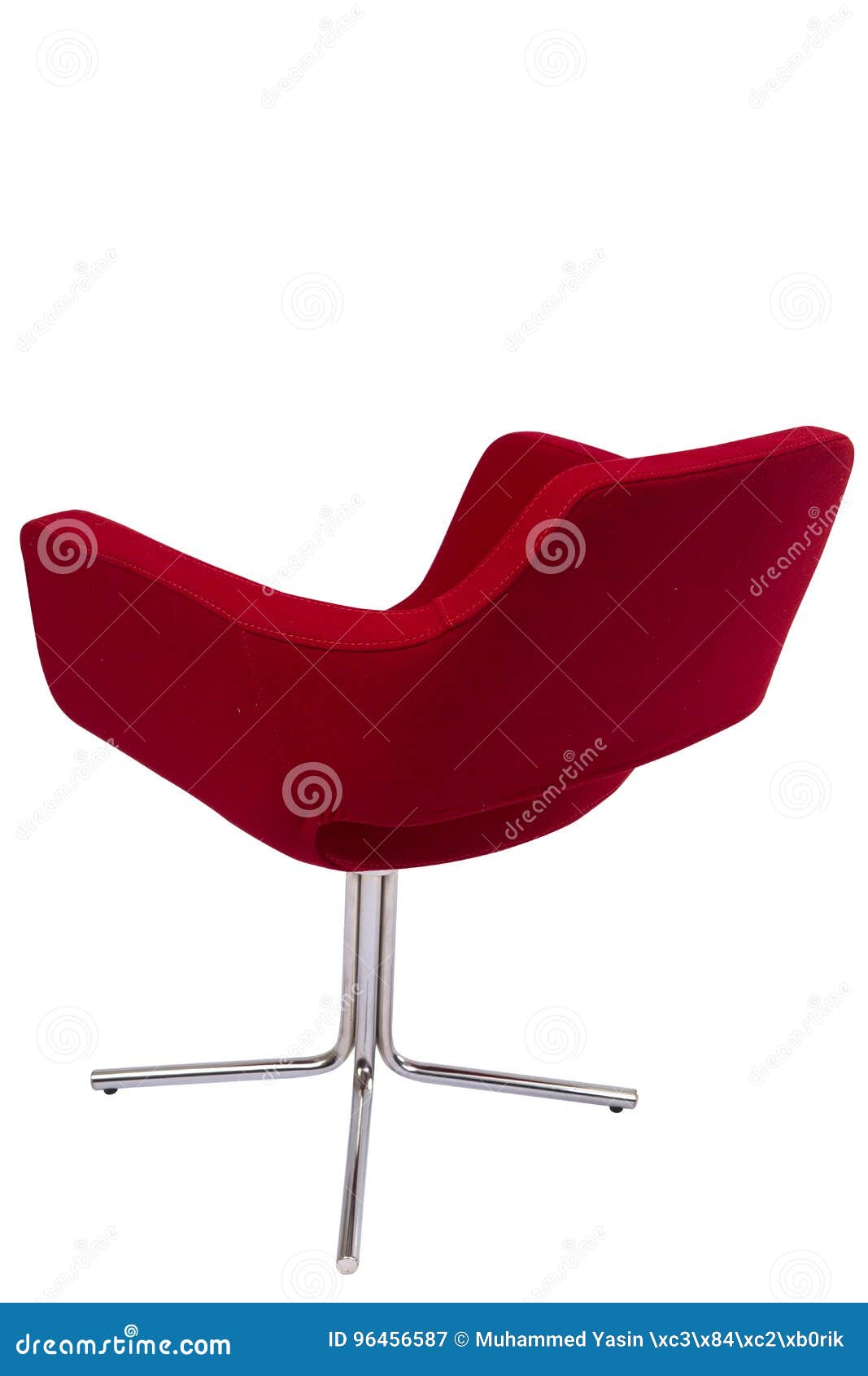 Modern Red Chair stock image. Image of bridal, armchair - 96456587