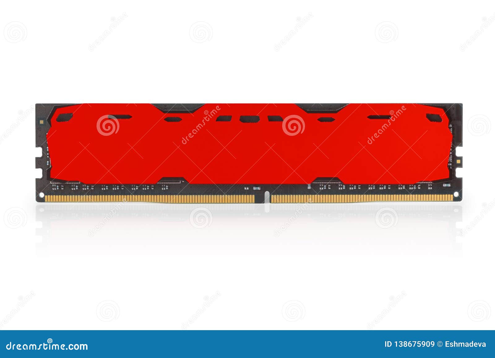 Modern Red DDR RAM Memory Module Isolated with Clipping Path Stock ... Modern Red DDR RAM Memory Module Isolated with Clipping Path Stock ...