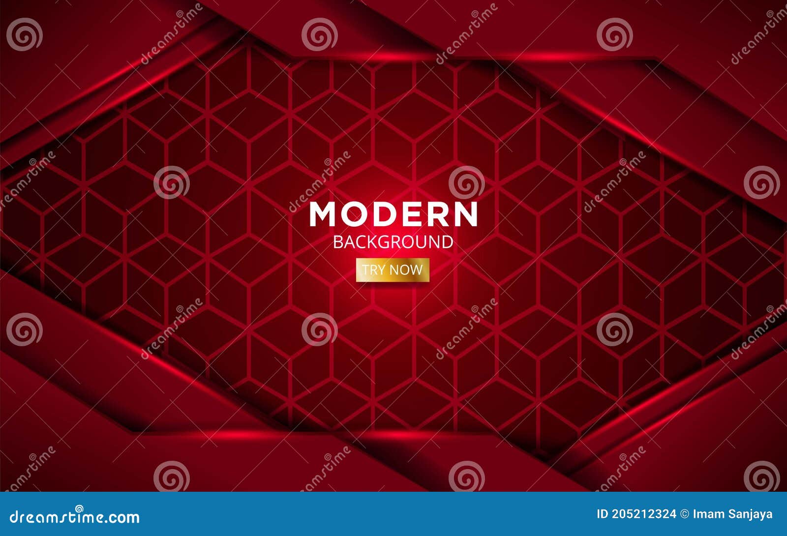 Modern Red Future Vector Background with Line Stock Vector ...