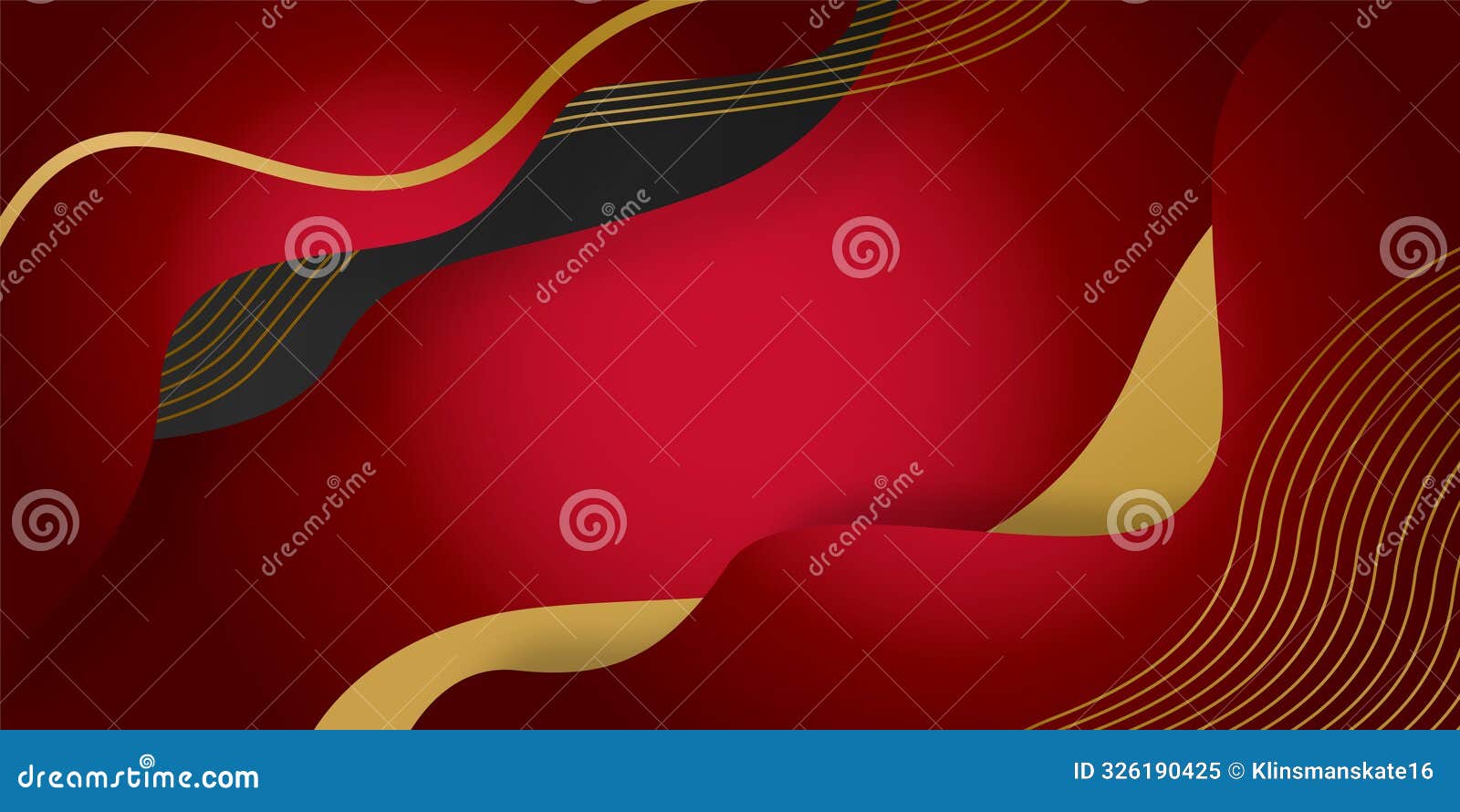 Modern Red Gold and Black Abstract Background Graphic Stock Vector ...