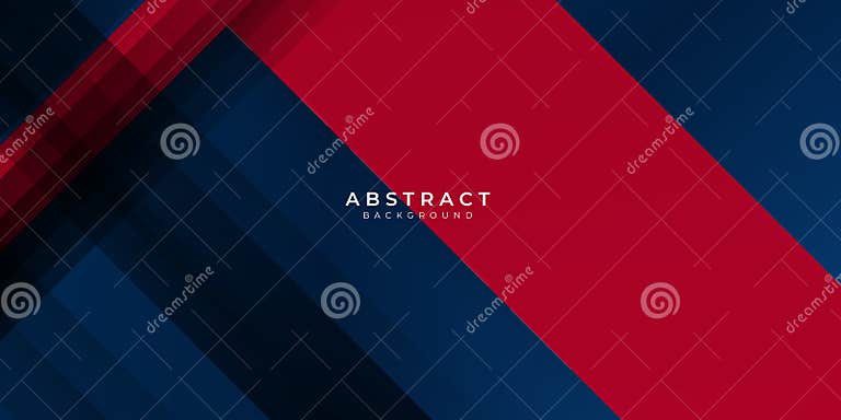 Modern Red Gradient Blue Box Rectangle Abstract Background Vector ...