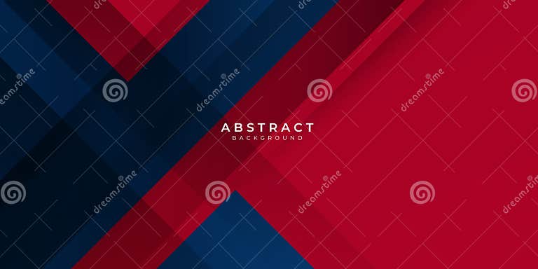 Modern Red Gradient Blue Box Rectangle Abstract Background Vector ...