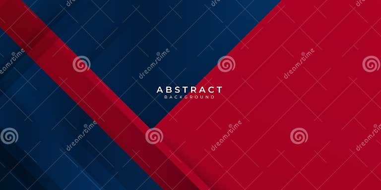Modern Red Gradient Blue Box Rectangle Abstract Background Vector ...
