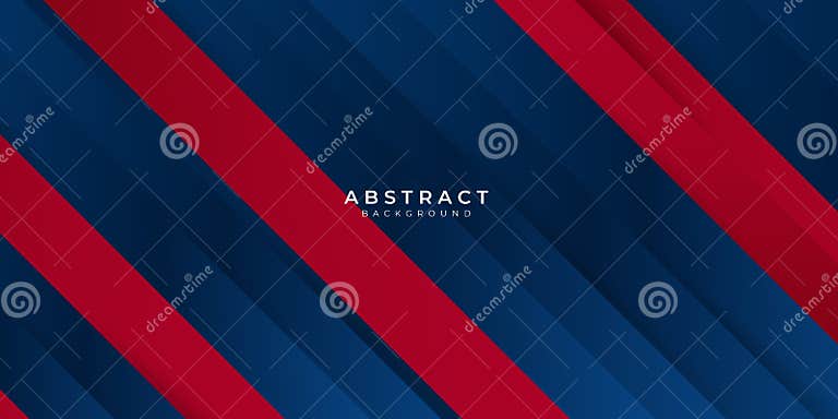 Modern Red Gradient Blue Box Rectangle Abstract Background Vector ...