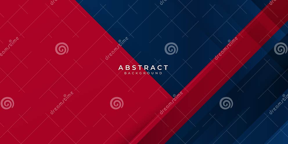 Modern Red Gradient Blue Box Rectangle Abstract Background Vector ...