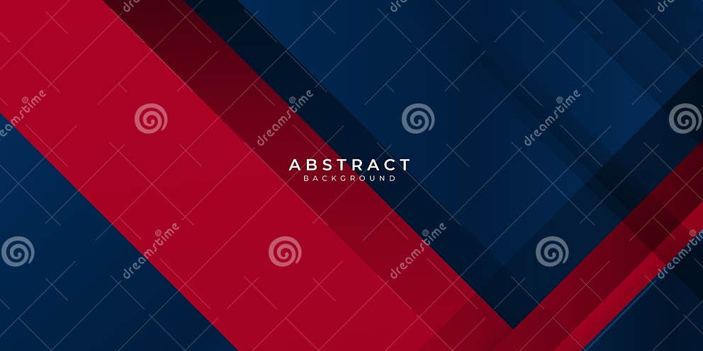 Modern Red Gradient Blue Box Rectangle Abstract Background Vector ...