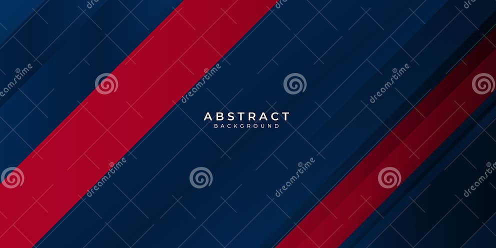 Modern Red Gradient Blue Box Rectangle Abstract Background Vector ...