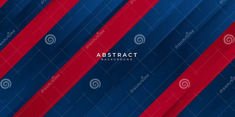 Modern Red Gradient Blue Box Rectangle Abstract Background Vector ...