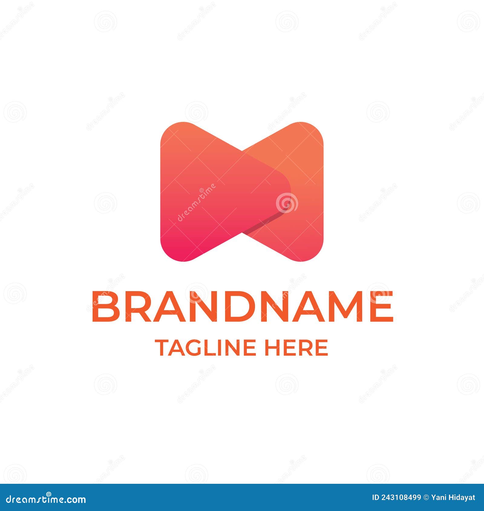 Modern Red Letter M Logo Icon Stock Illustration - Illustration of ...