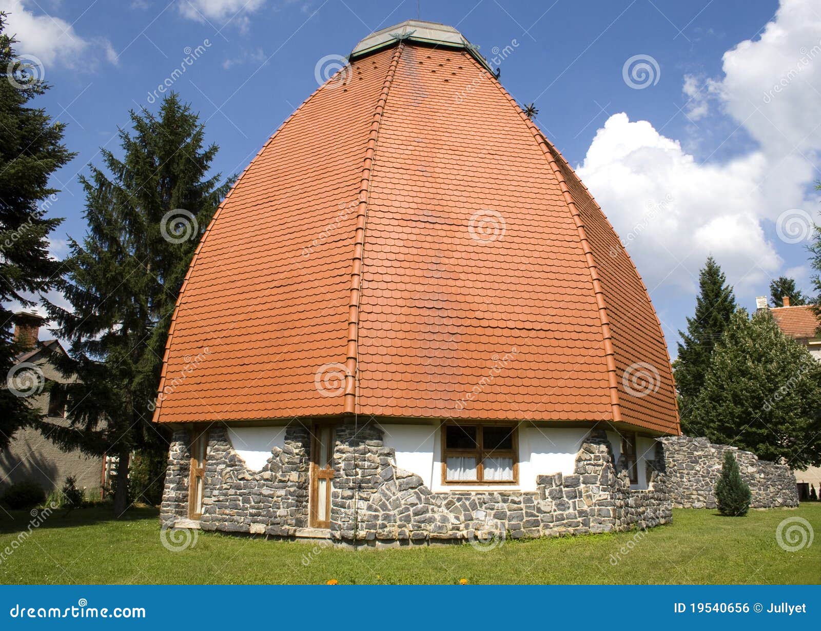 Modern Reformed Church, Hungary Stock Photo - Image of beautiful ...