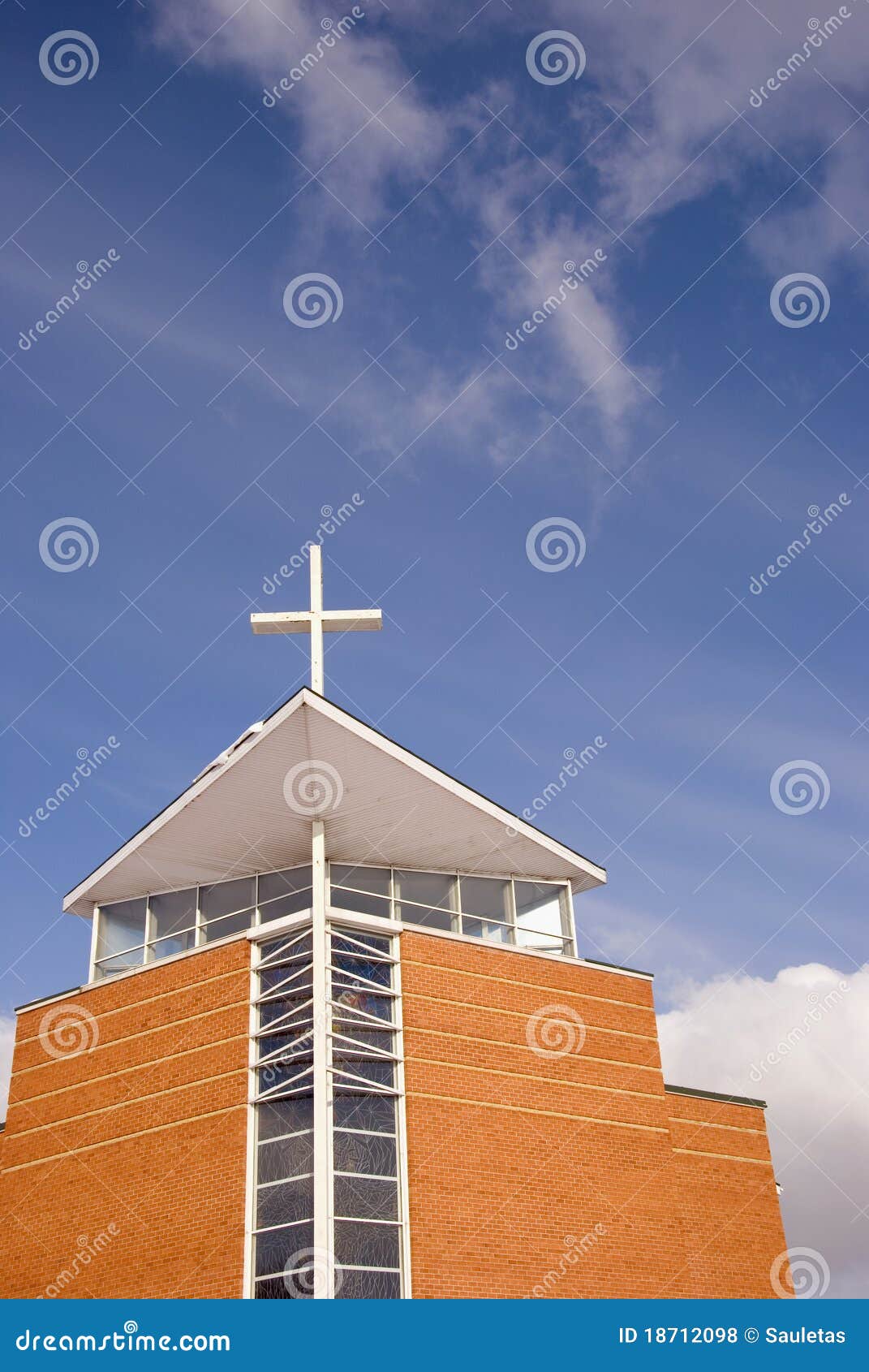 Modern Religious Architecture Stock Photo - Image of monastery, outside ...