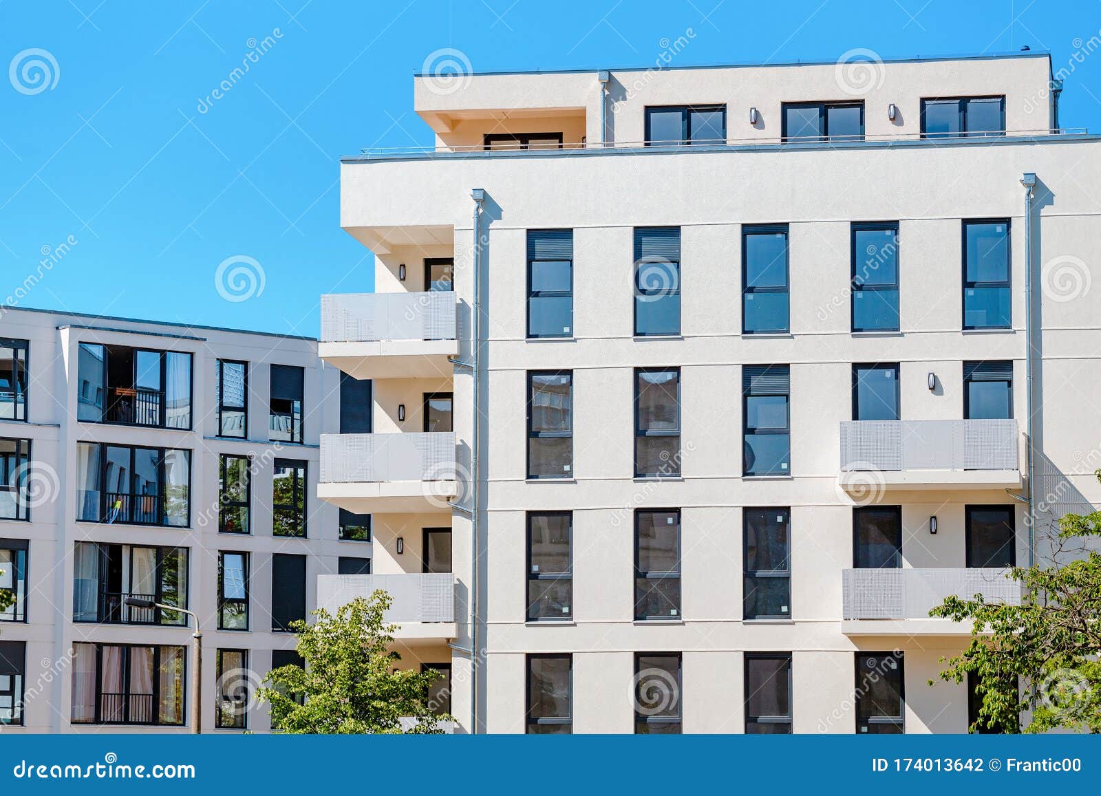 Modern Residental or Office Stock Photo - Image of scene, flat: 174013642