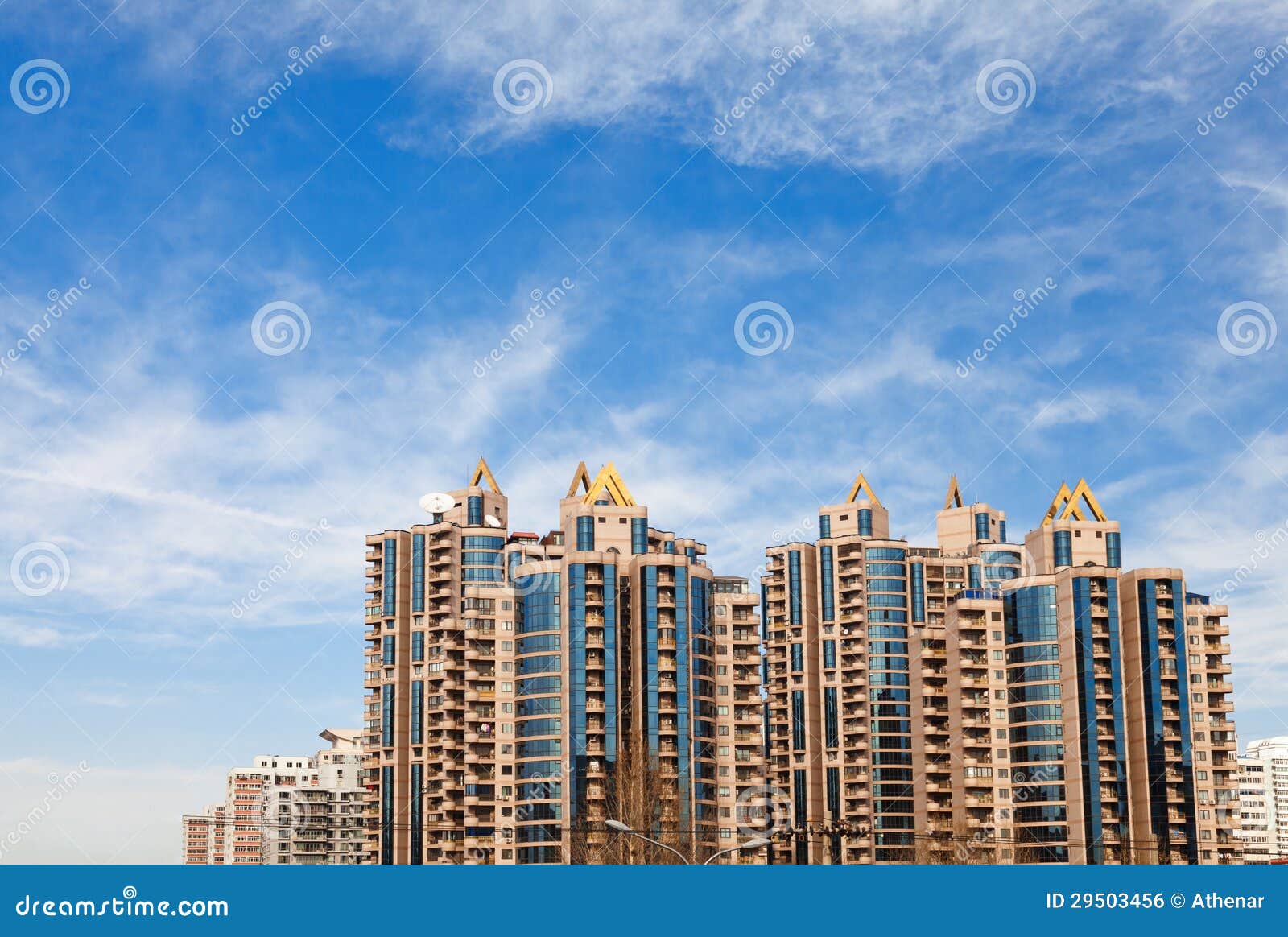 Residential Building In The New Area Of Rosh Haayin, Israel. New ...