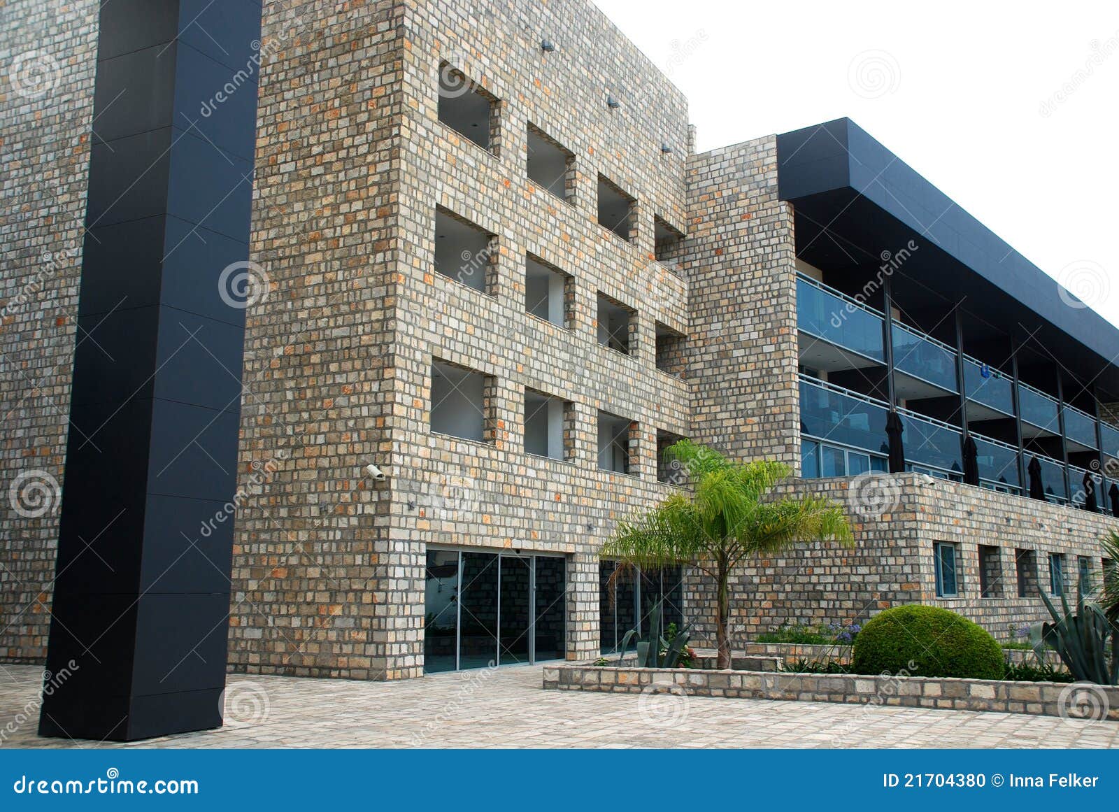 Modern resort building stock photo. Image of outdoors - 21704380