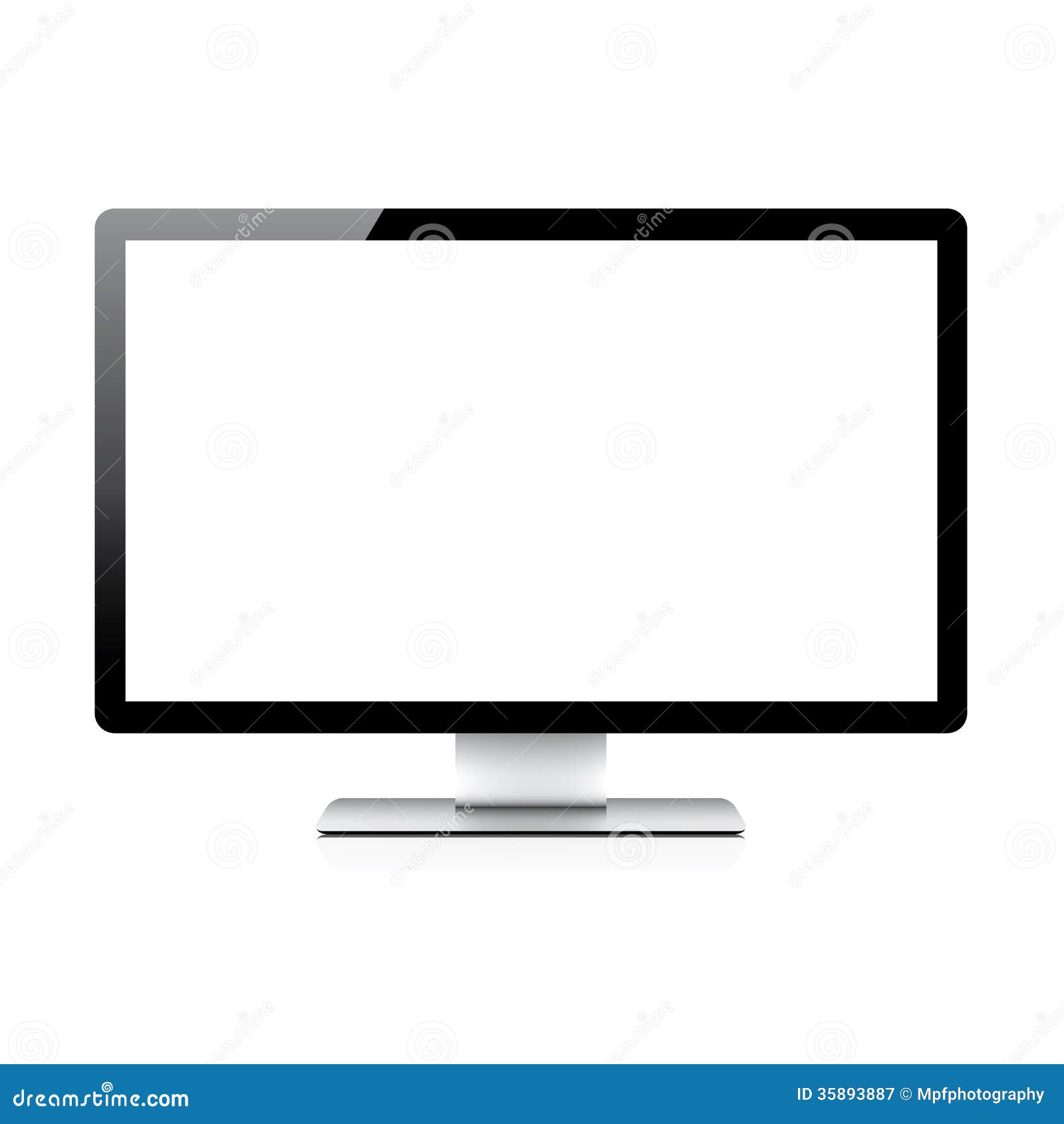 Modern Responsive Desktop Computer Vector - Illust Stock Vector ...