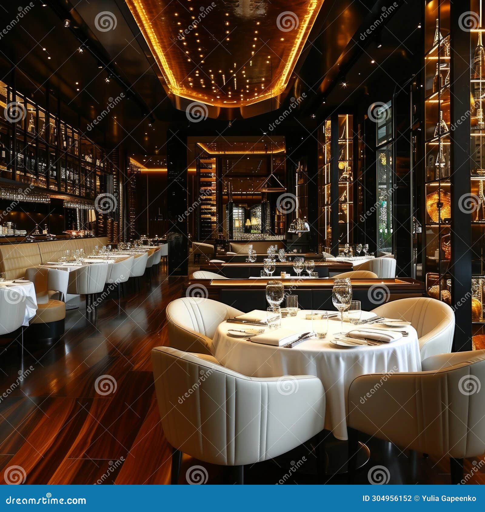 A Modern Restaurant Interior Designed for Discerning Palates and an ...