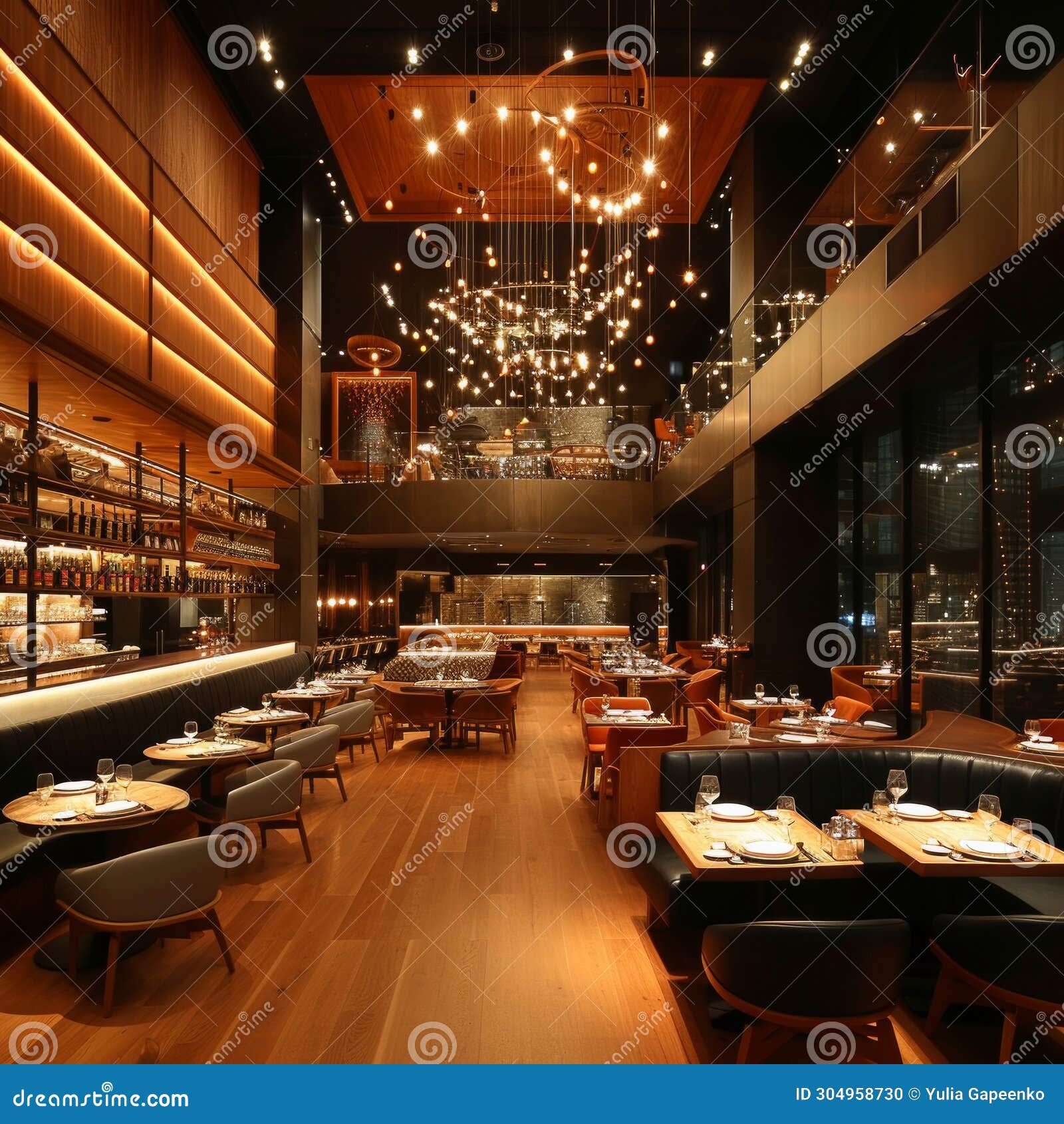 A Modern Restaurant Interior Designed for Discerning Palates and an ...