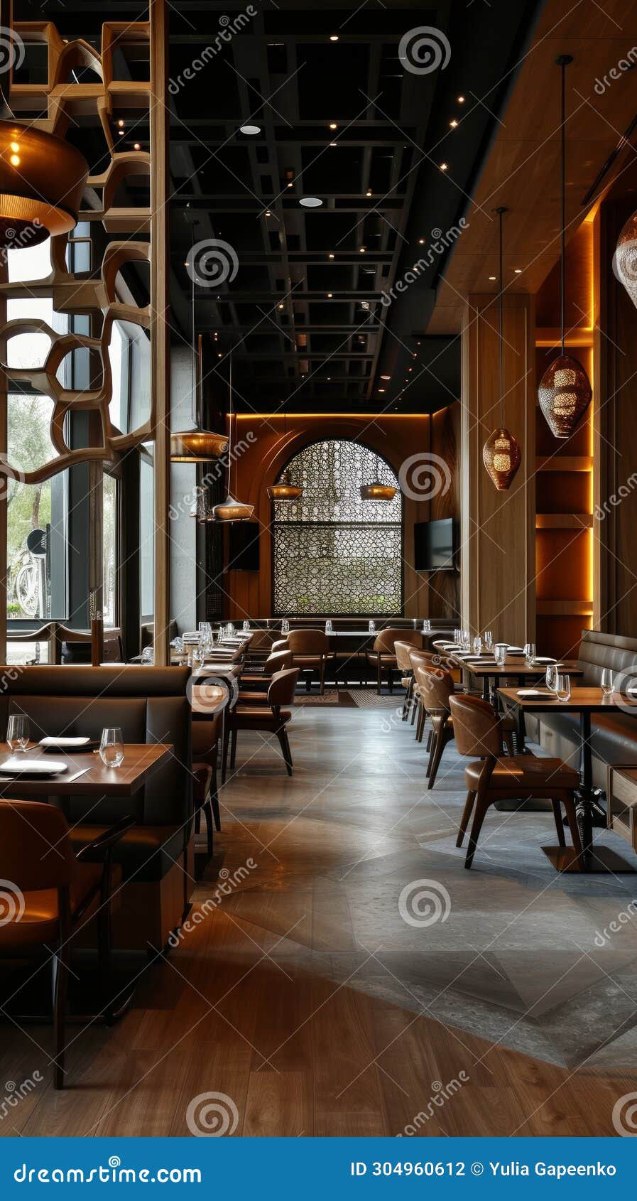 A Modern Restaurant Interior Designed for Discerning Palates and an ...