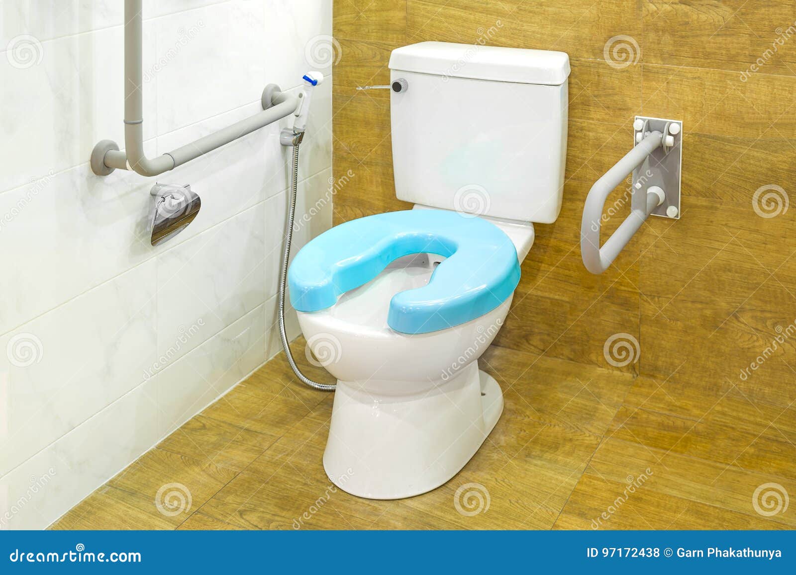 Modern Restroom for Disabled People Stock Photo - Image of hospital ...