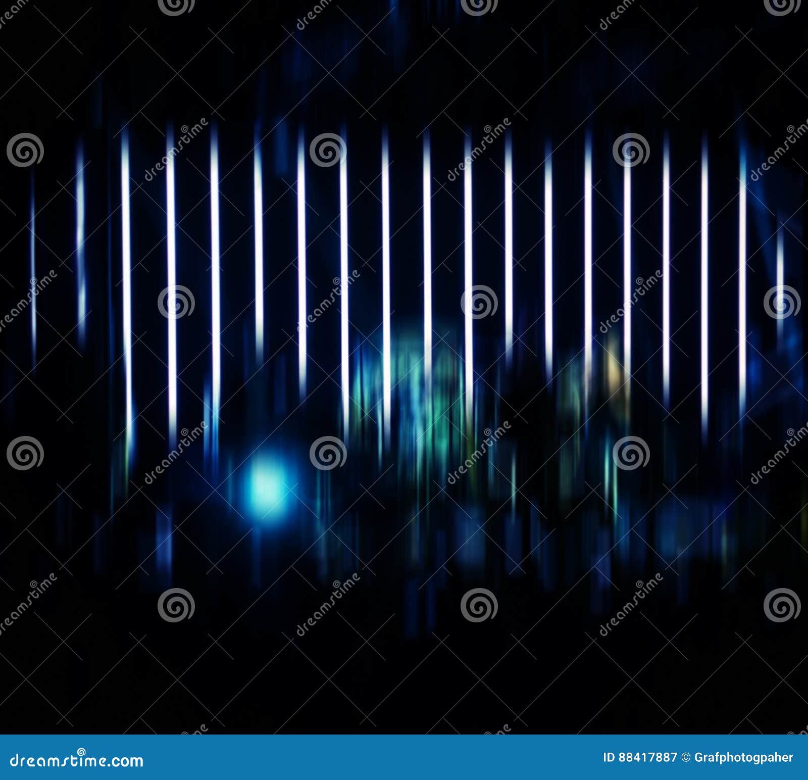 Modern and Rhythmic Light Lines Stock Illustration - Illustration of ...