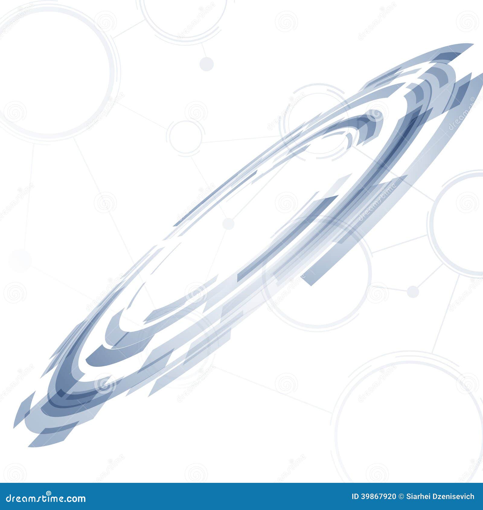 Modern Ring Advertising Element Background Templat Stock Vector ...