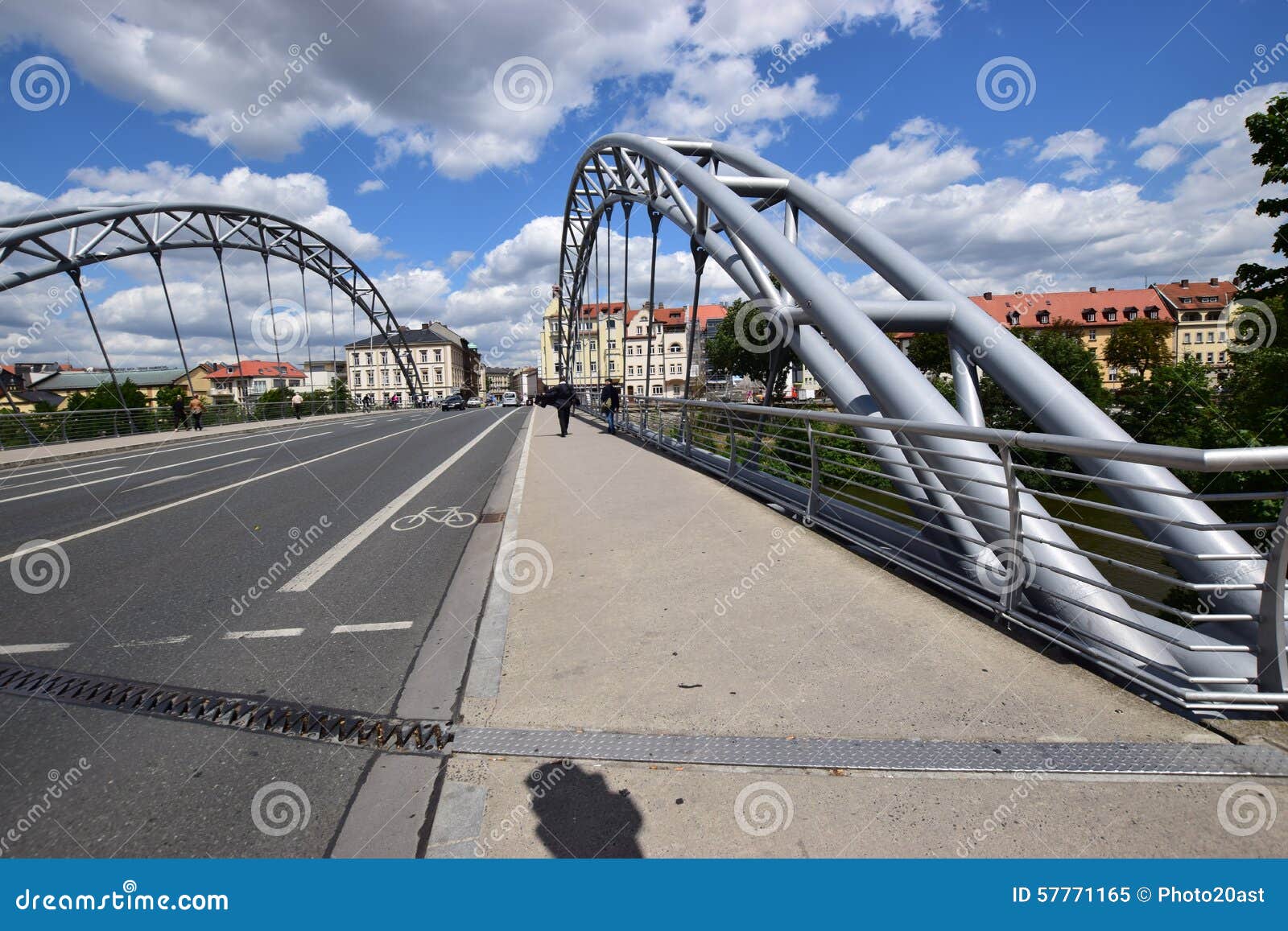 A Modern Road Bridge in Bamberg, Germany Editorial Image - Image of ...