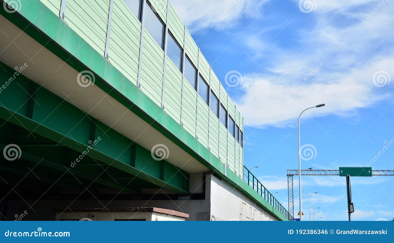 Modern Road and Road Infrastructure. Stock Photo - Image of facility ...