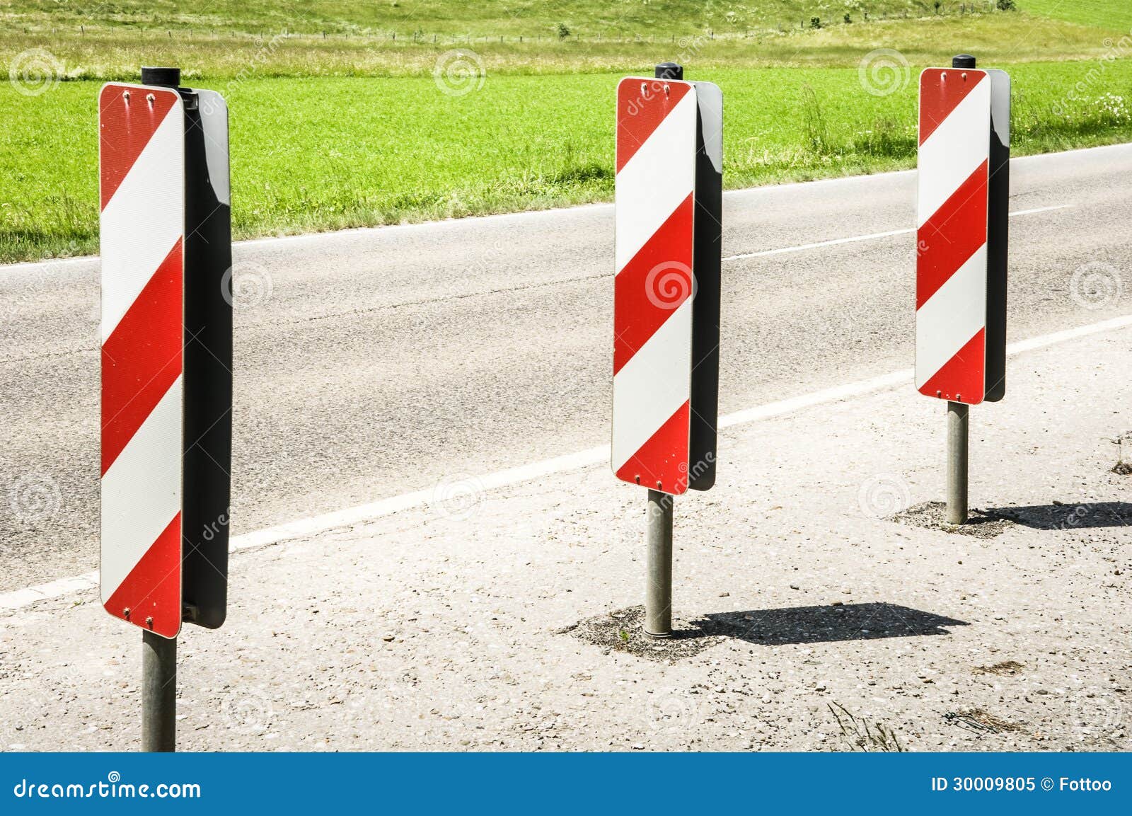 Road marker stock image. Image of symbol, equipment, color - 30009805