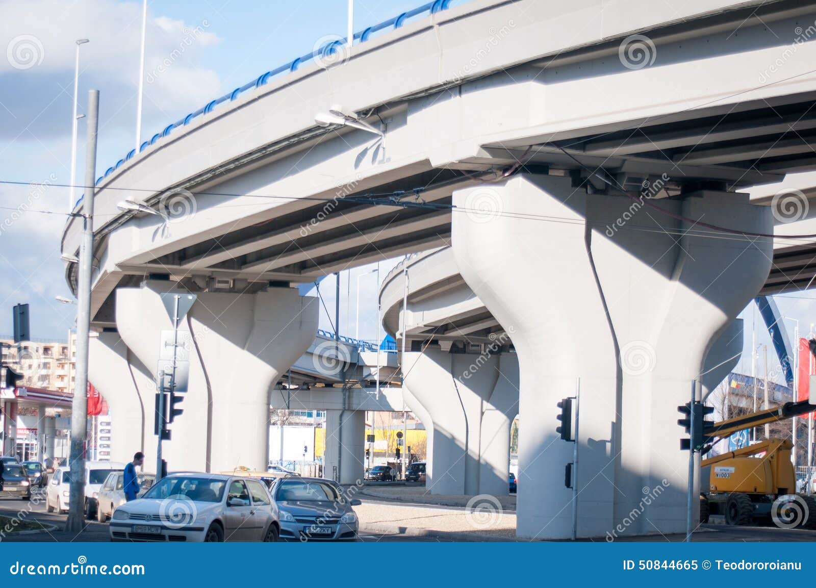 A Modern Road Bridge In Bamberg, Germany Editorial Photo ...