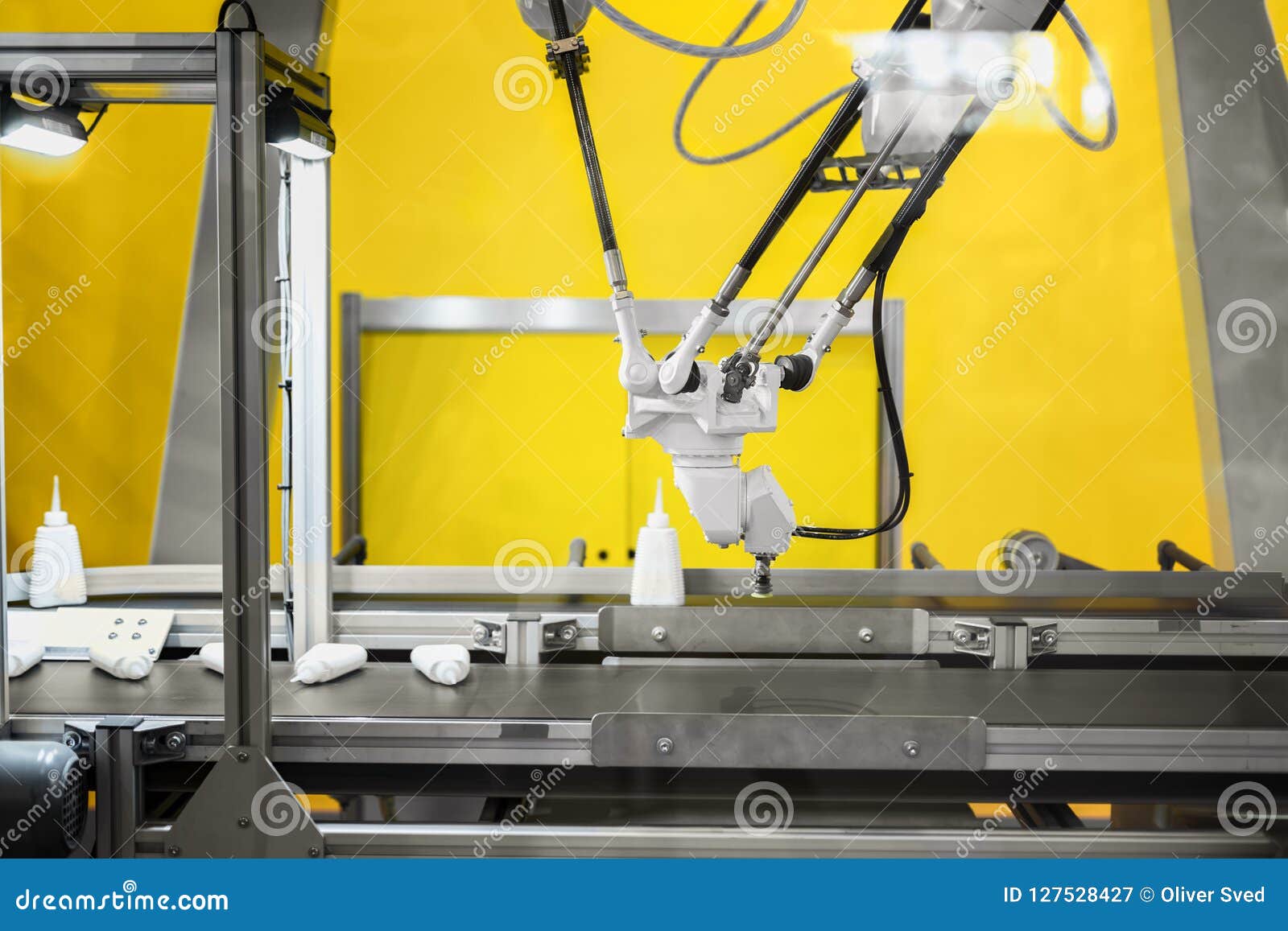 Modern Robot Arm Closeup Photo Stock Image - Image of modern, power ...