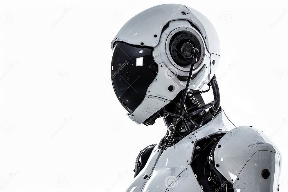 Ai Generated the Modern Robot, the Technology of Humanity, the ...