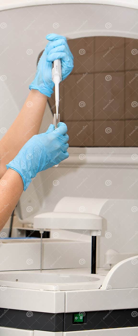 Modern robotical machine stock image. Image of blue, machine - 26929781