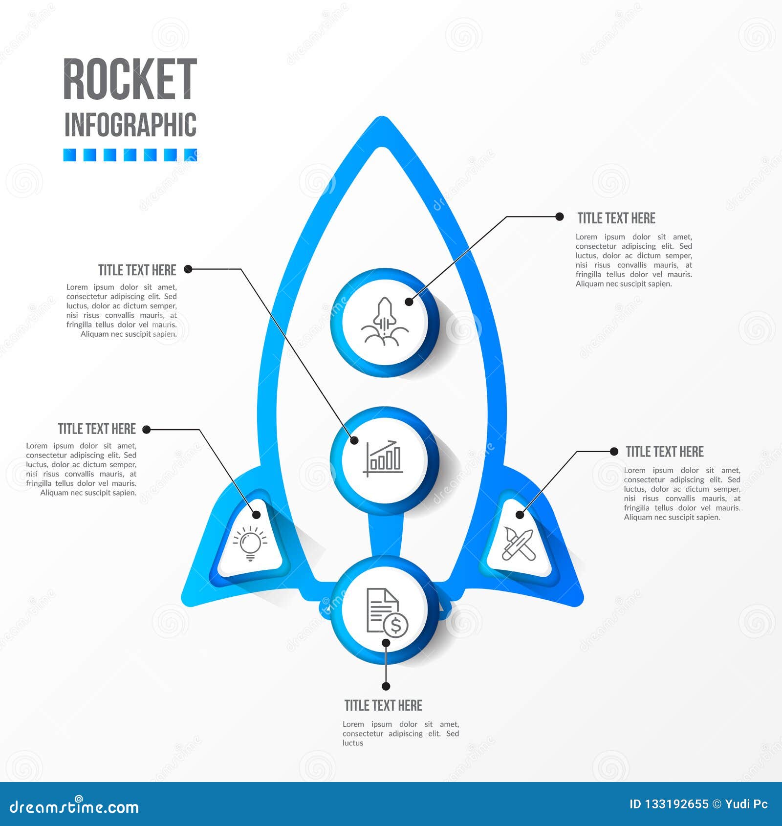 Modern Rocket Logo And Letter I. Simple Flying Rocket With Speed ...