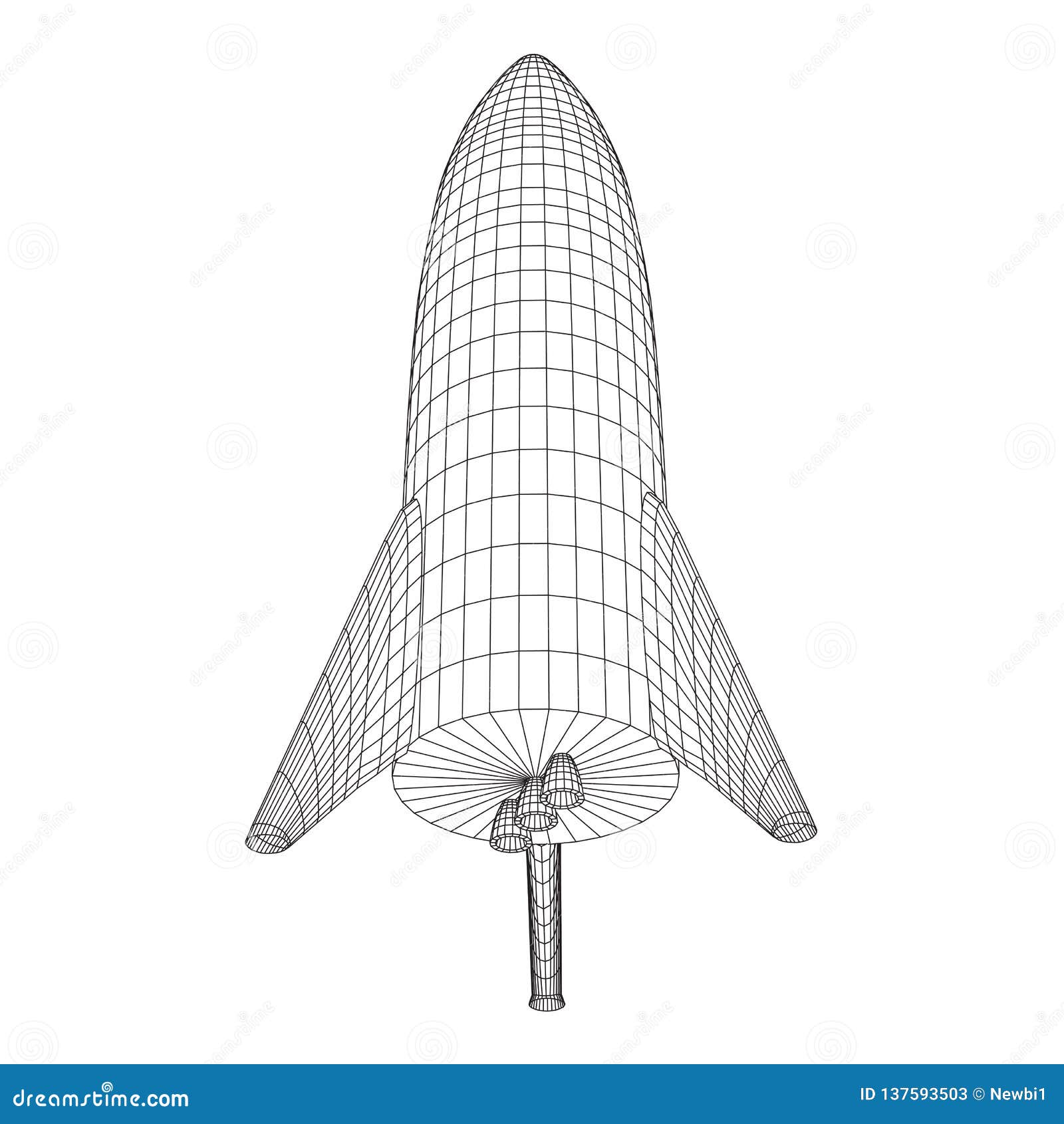 Modern Rocket Ready To Launch Stock Vector - Illustration of graphic ...