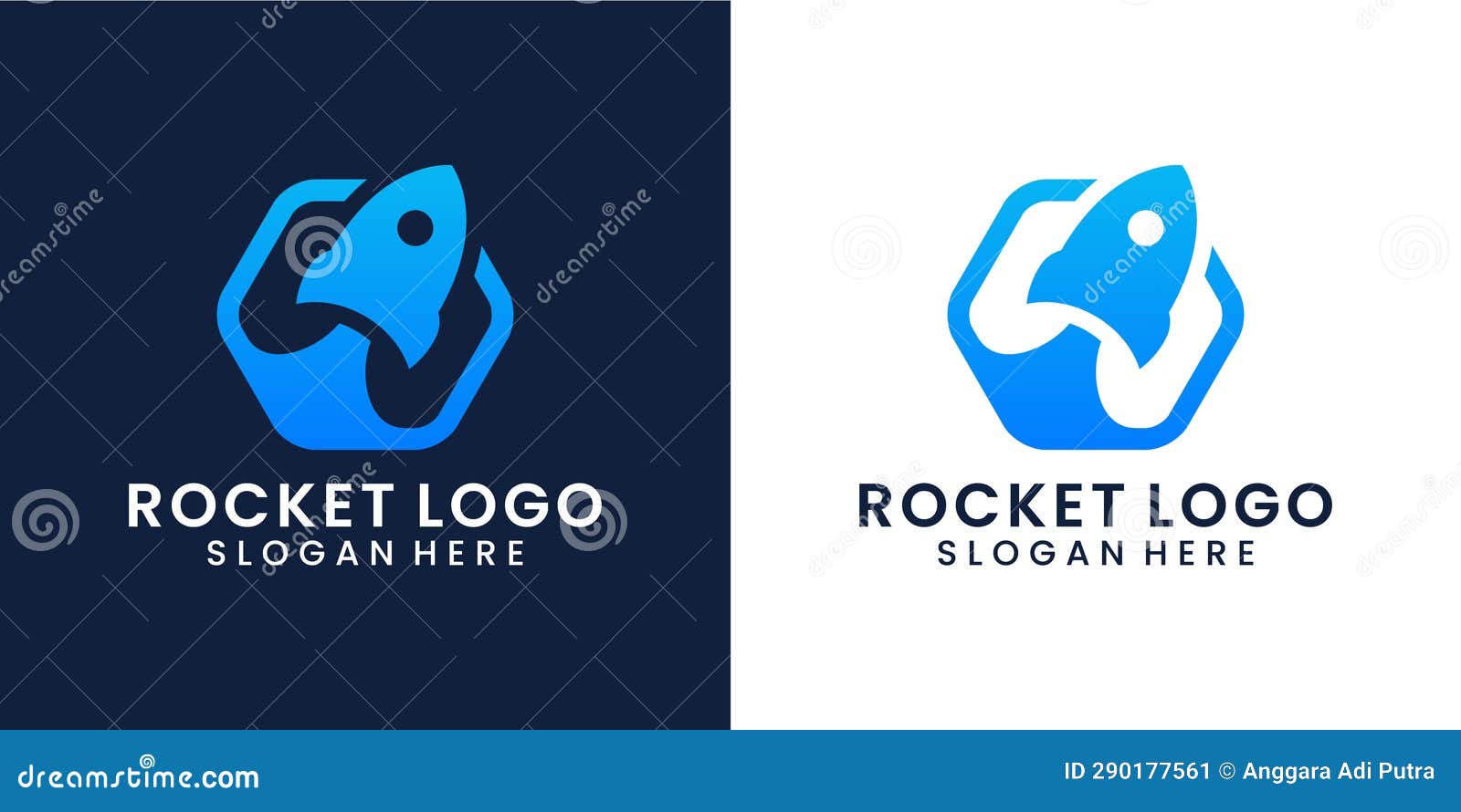 Modern Rocket Technology Logo Designs Stock Vector - Illustration of ...