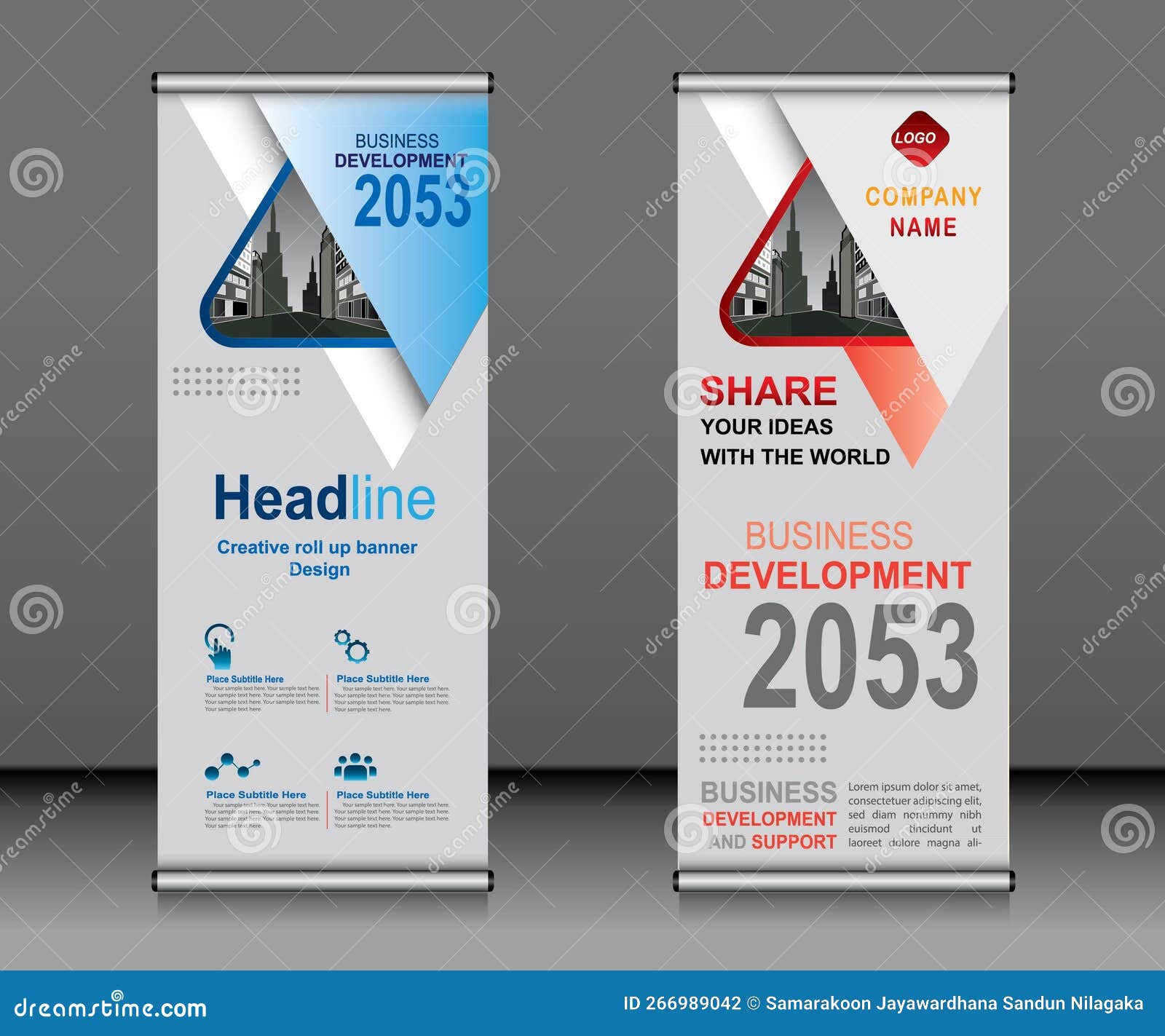 Roll Up Banner Template Design,banner Layout, Advertisement, Pull Up ...
