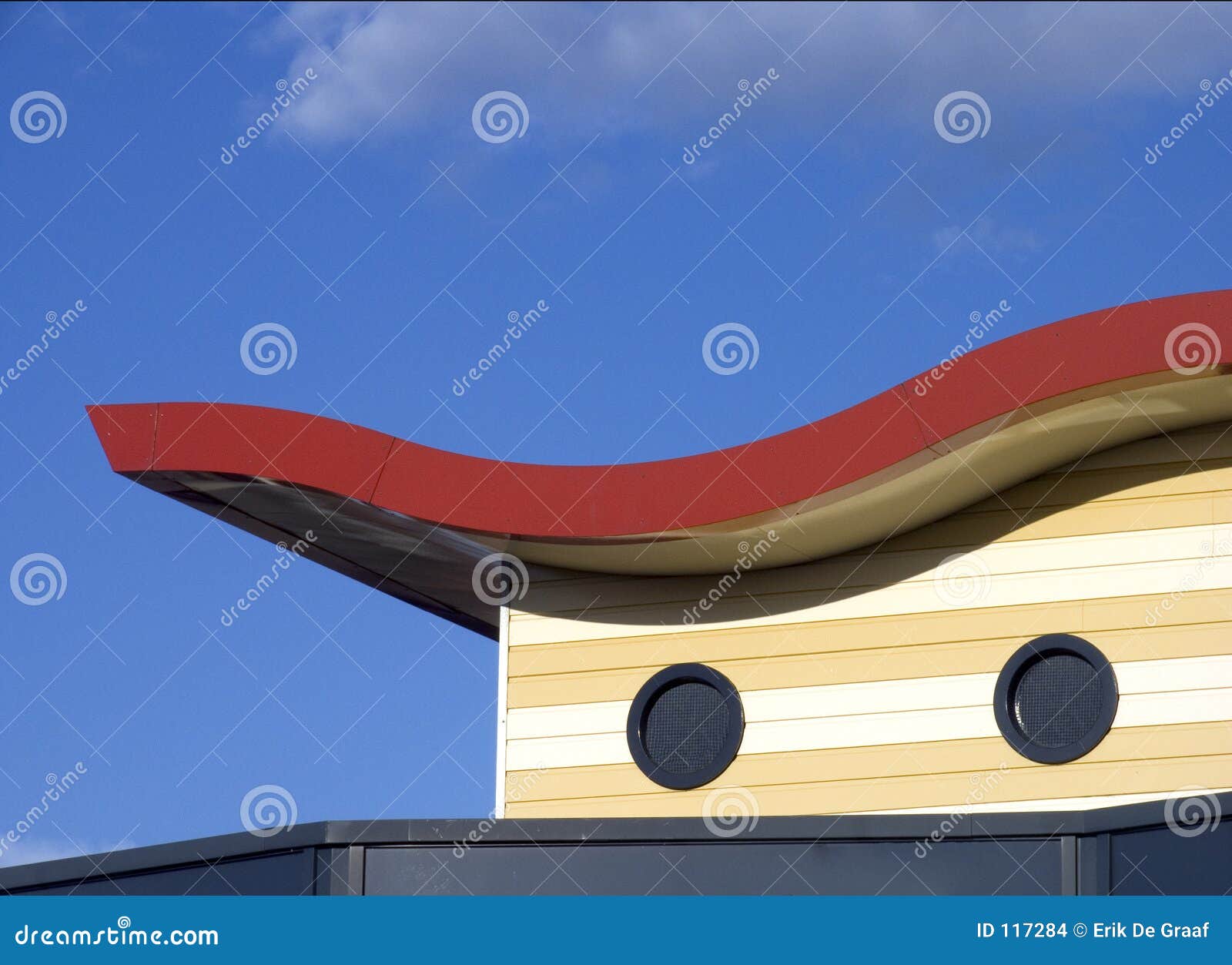 Modern Roof Design. Geometric Architecture. Architectural Roof ...