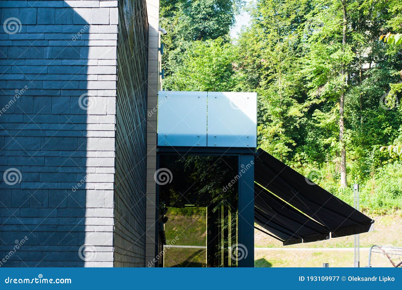 Modern Roofing Solutions from Modern Materials Stock Image - Image of ...