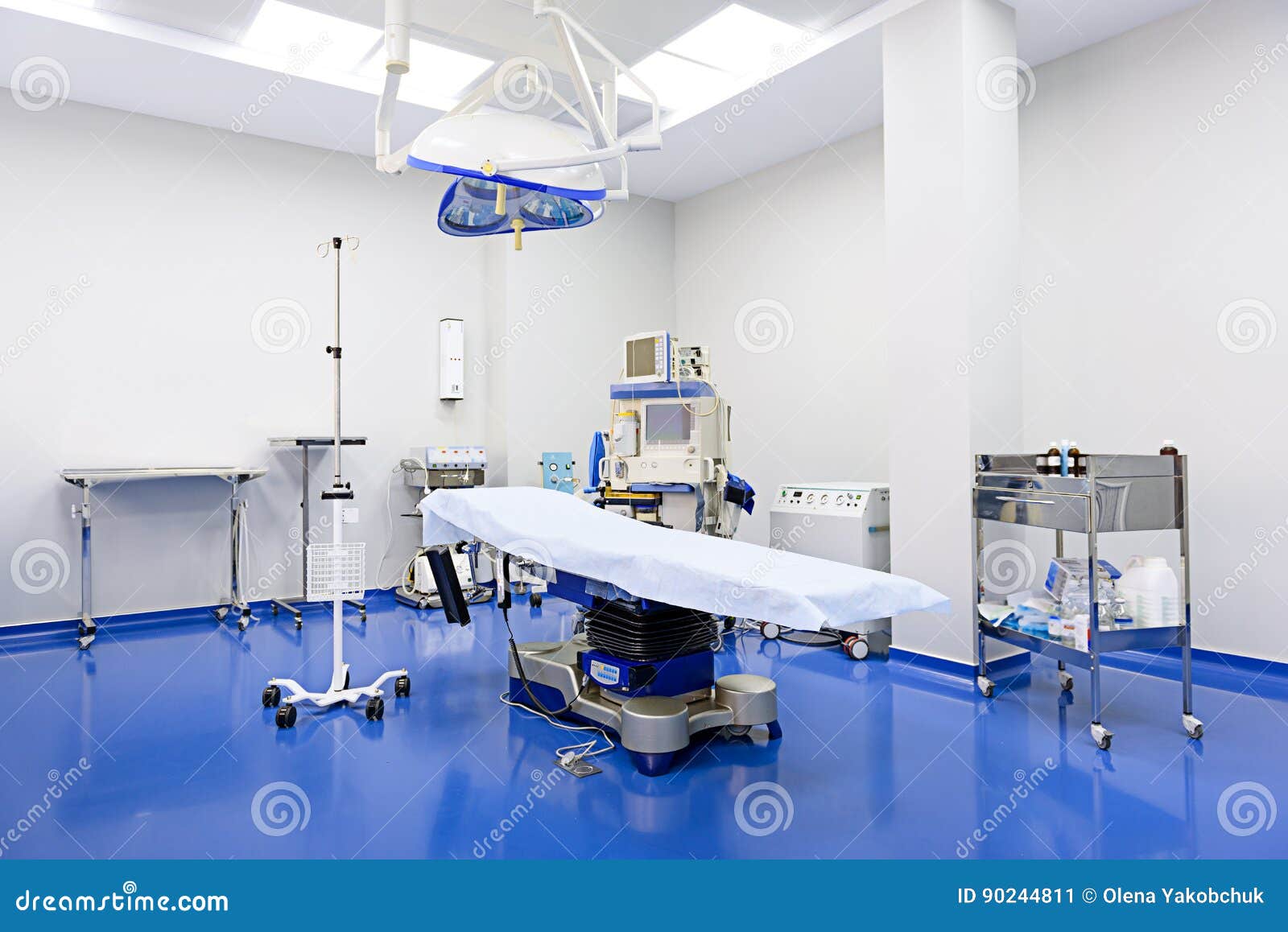 Modern Room for Doing Surgery Operations Stock Image - Image of health ...